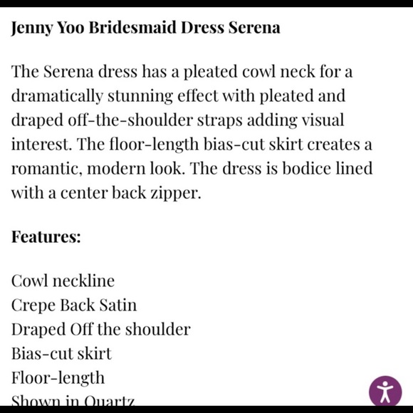 Jenny Yoo | Dresses | Jenny Yoo Serena Bridesmaid Dress | Poshmark